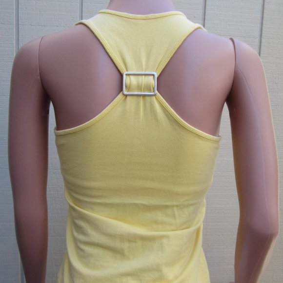 Victoria's Secret | Tops | Victorias Secret Yellow Shelf Bra Vneck ...